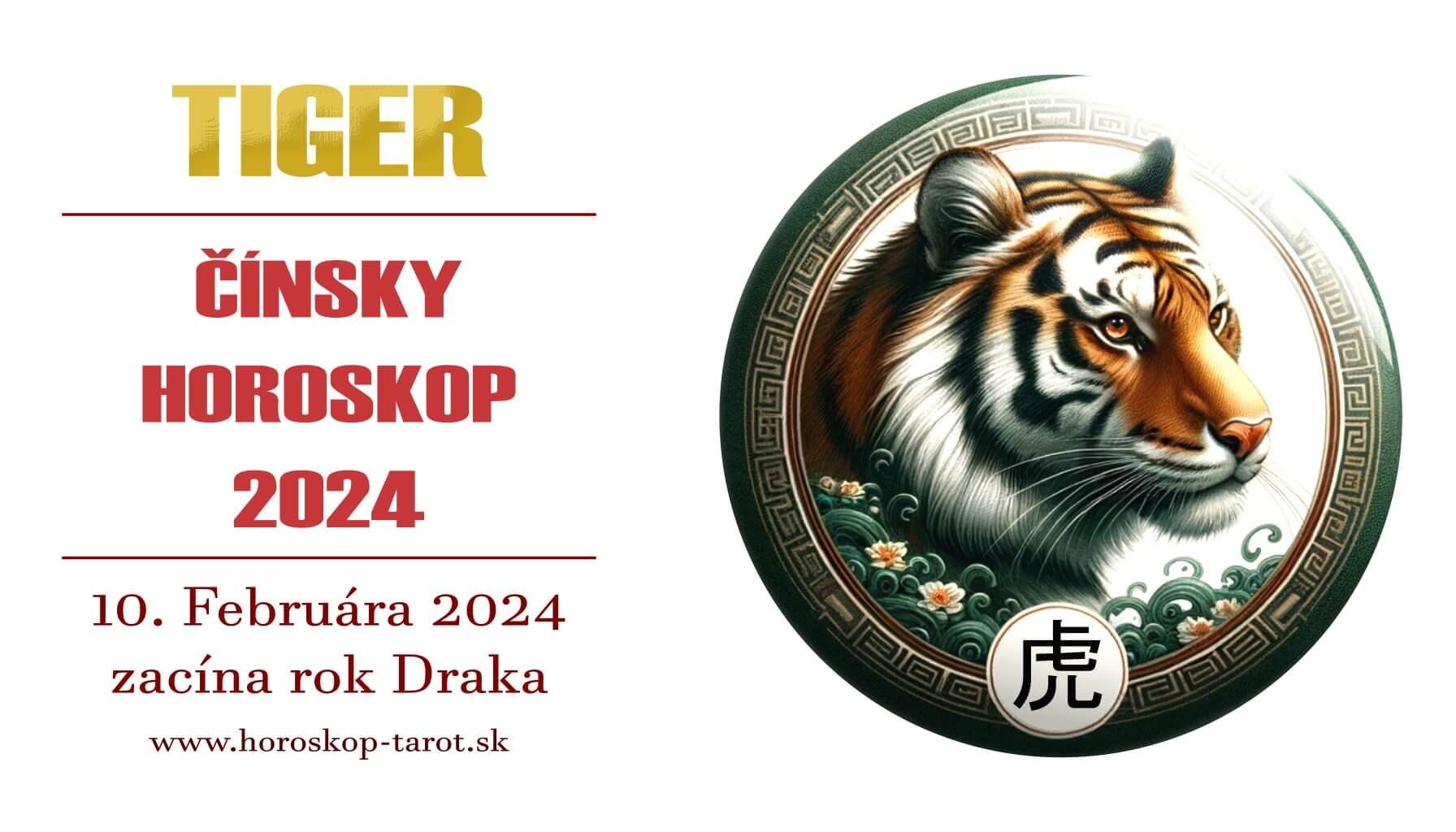 Tiger: Čínsky Horoskop 2024 (Láska, Zdravie, Feng-Šuej 2024) | horoskop ...